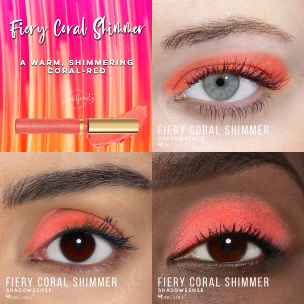 Fiery Coral Shimmer ShadowSense® (Limited Edition) – swakbeauty.com
