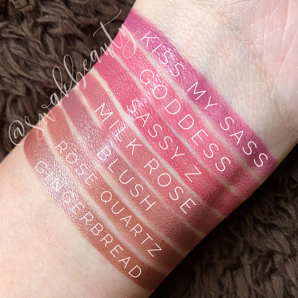 Everyday Beauty Comparison Swatches – swakbeauty.com