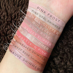 Rosé Champagne Shadow Comparison Swatches – swakbeauty.com