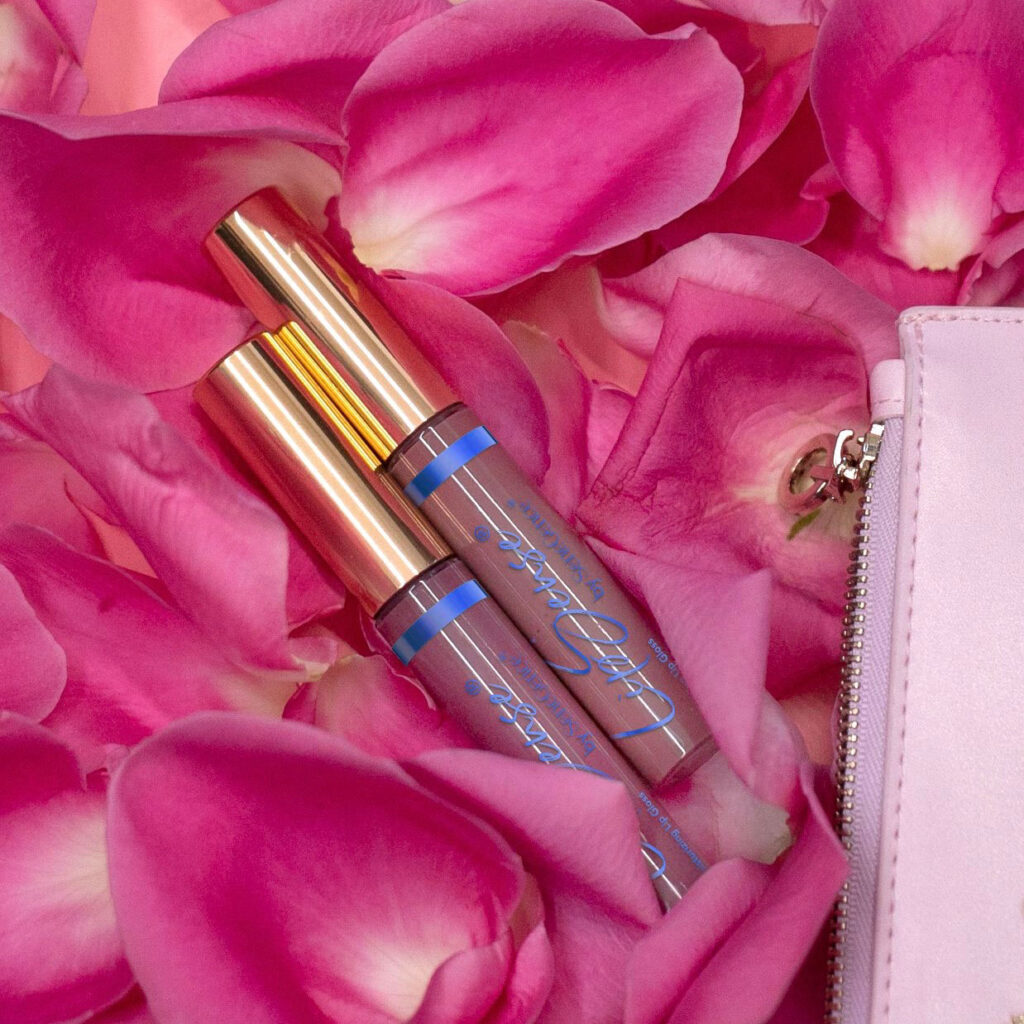 LipSense® Satin Matte Rose Petal Gloss Duo – swakbeauty.com