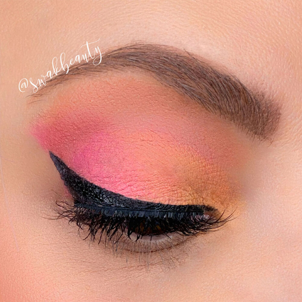 Summery Orange and Pink Look of the Day – swakbeauty.com