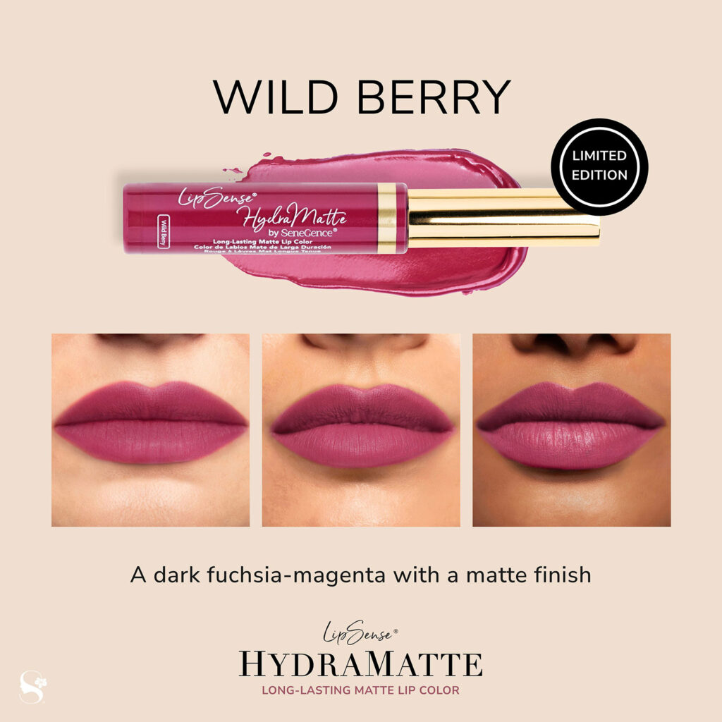 Wild Berry HydraMatte LipSense® (Limited Edition) – swakbeauty.com